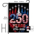 HaCpiu Patriotic 250 Years Commemorative Garden Flag, 17.7 ...