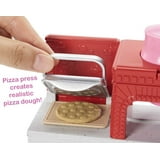 Free Shipping! Barbie Pizza Shop Playset with Doll, Working Oven, Dough ...