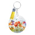 80 Pcs Sublimation Keychain Kits with Aluminum Blanks Colorful Tassels ...