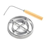 1 Set Cast Rosette Iron Mold Set Bunuelos Mold With Handle Timbale ...