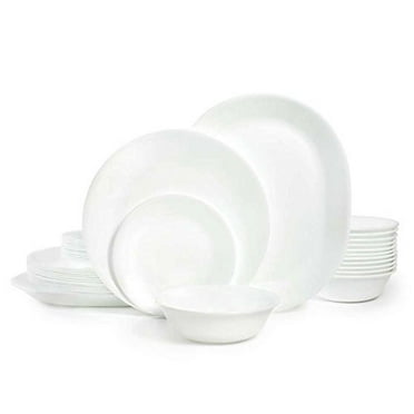 Corelle® Madeline Embossed, 12 Piece, White, Dinnerware Set - Walmart.com