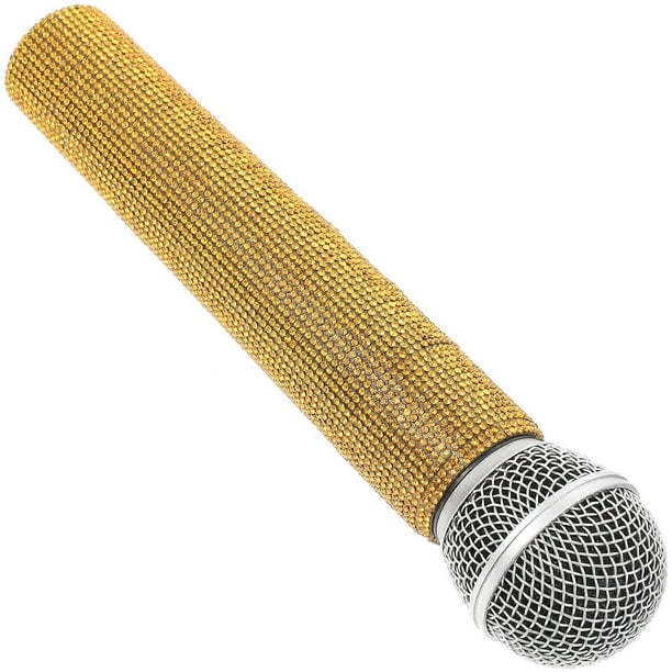 Plastic Simulation Microphone Prop for Party Use Fake Microphone ...