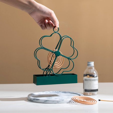 Insect Repeller Coil Holder Iron Coil Incense Rack Decoration Incense ...