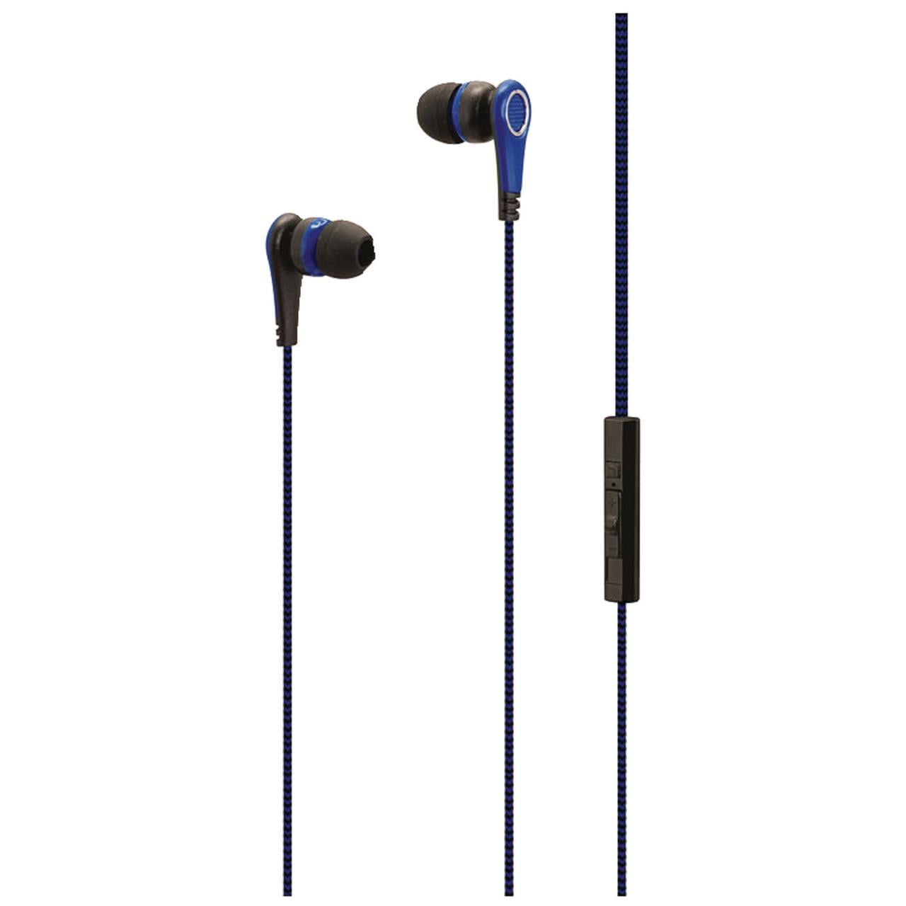 Ilive Iaev17Bu Earbuds with Microphone, Blue - Walmart.com