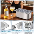 2 Pack Ice Buckets for Freezer Wine Beer Champagne Bucket Stainless ...