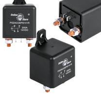 OLS 12V DC 200A Heavy Duty 4-Pin SPST Automotive Relay - Split Charge Switch for Truck Boat ...