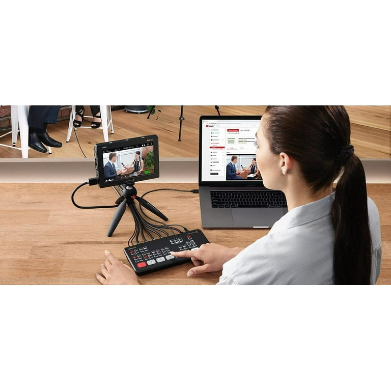 Blackmagic Design ATEM Mini HDMI Live Switcher With Multi Blackmagic Design ATEM Mini HDMI Live Switcher With Multi