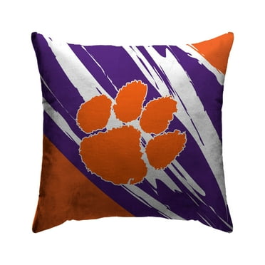 Clemson Tigers College Covers Indoor or Outdoor Decorative Pillow Pair ...