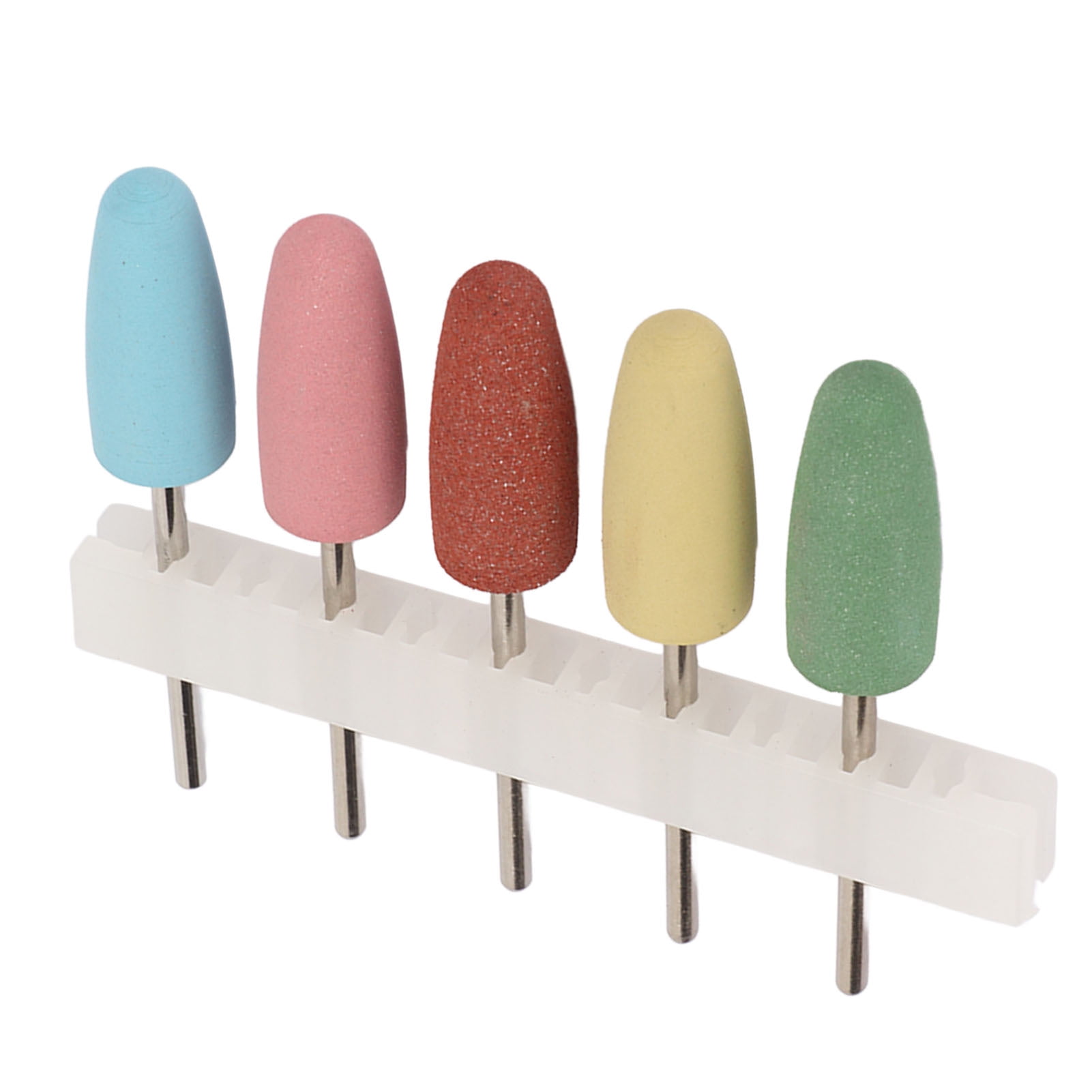 Nail Drill Bit, Silicone Polishing Nail Art Tool Smoothing Gel Removal ...