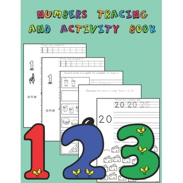 Tracing Letters And Numbers For Preschool: Letter Writing Practice For ...