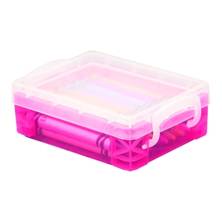 Super Stacker® Crayon Box, Pink - Walmart.com