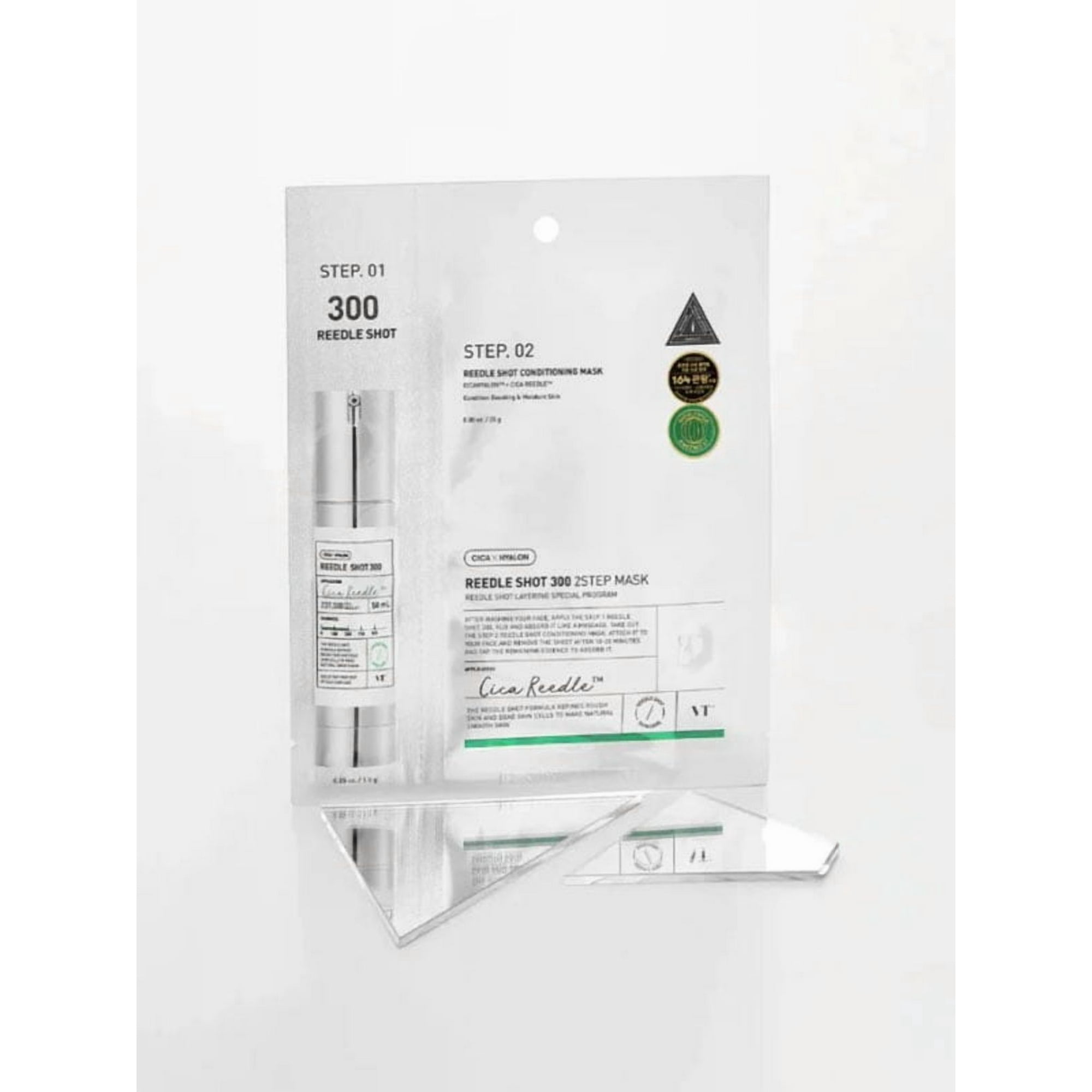 Click here for Vt Cosmetics Vt Reedle Shot 300 2-Step Mask 1.5g 1... prices