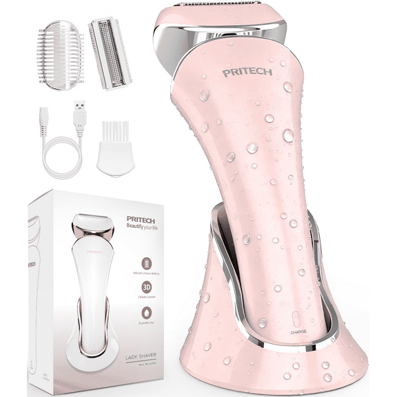Philips Lady Women's Electric Shaver Series 6000, Cordless with 7 ...