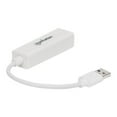 Manhattan USB-A Gigabit Network Adapter, White, 10/100/1000 Mbps ...