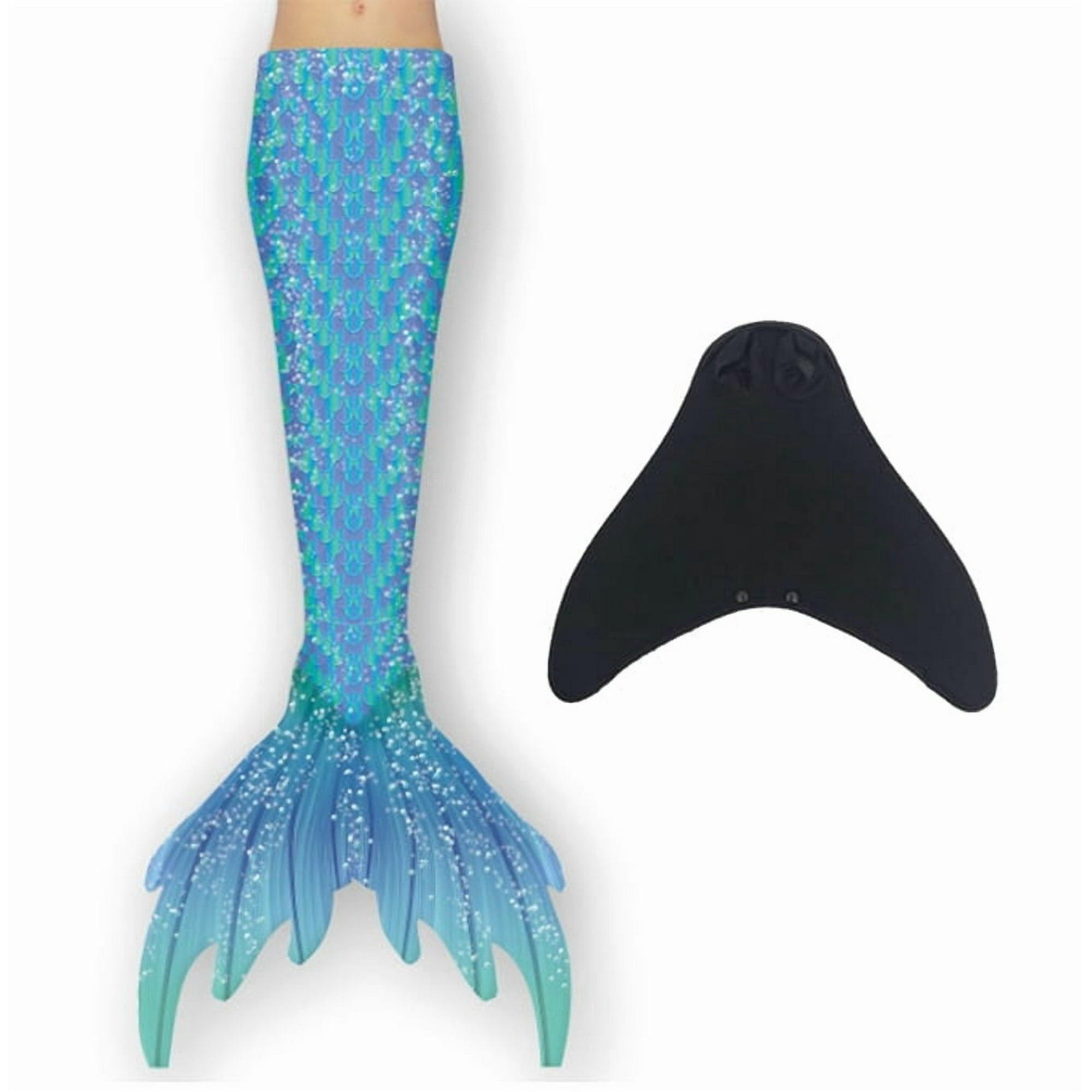 Click here for Ltf Girl Mermaid Tail With Monofin Blue-pa As Show... prices