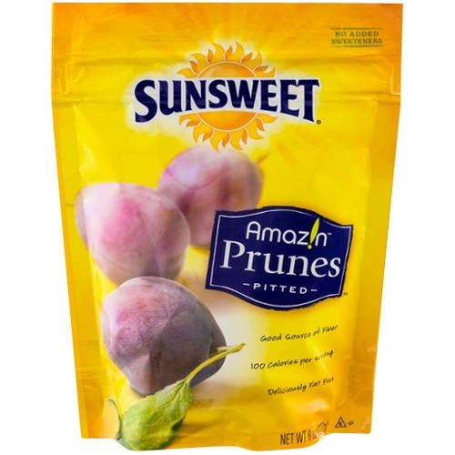 Sunsweet Amazin Pitted Prunes, 8 Oz. - Walmart.com