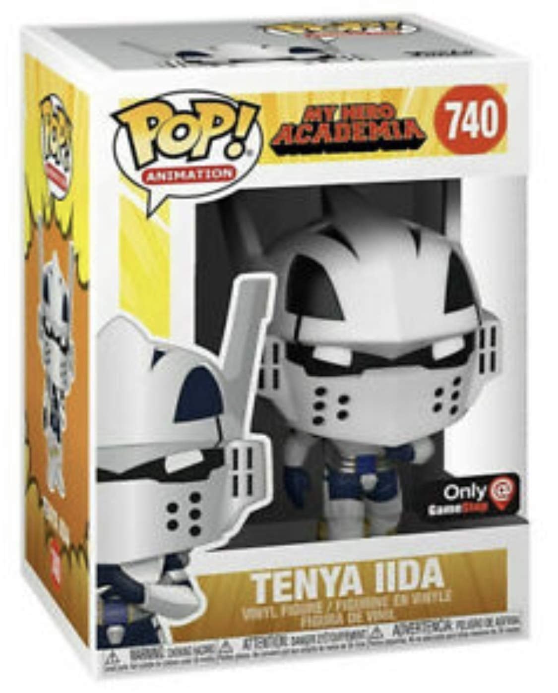 Funko Pop! Animation My Hero Academia Tenya IIDA #740 Exclusive Funko ...