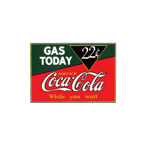 Buy Coca-Cola Gas Today Fridge Magnet Online Philippines | Ubuy