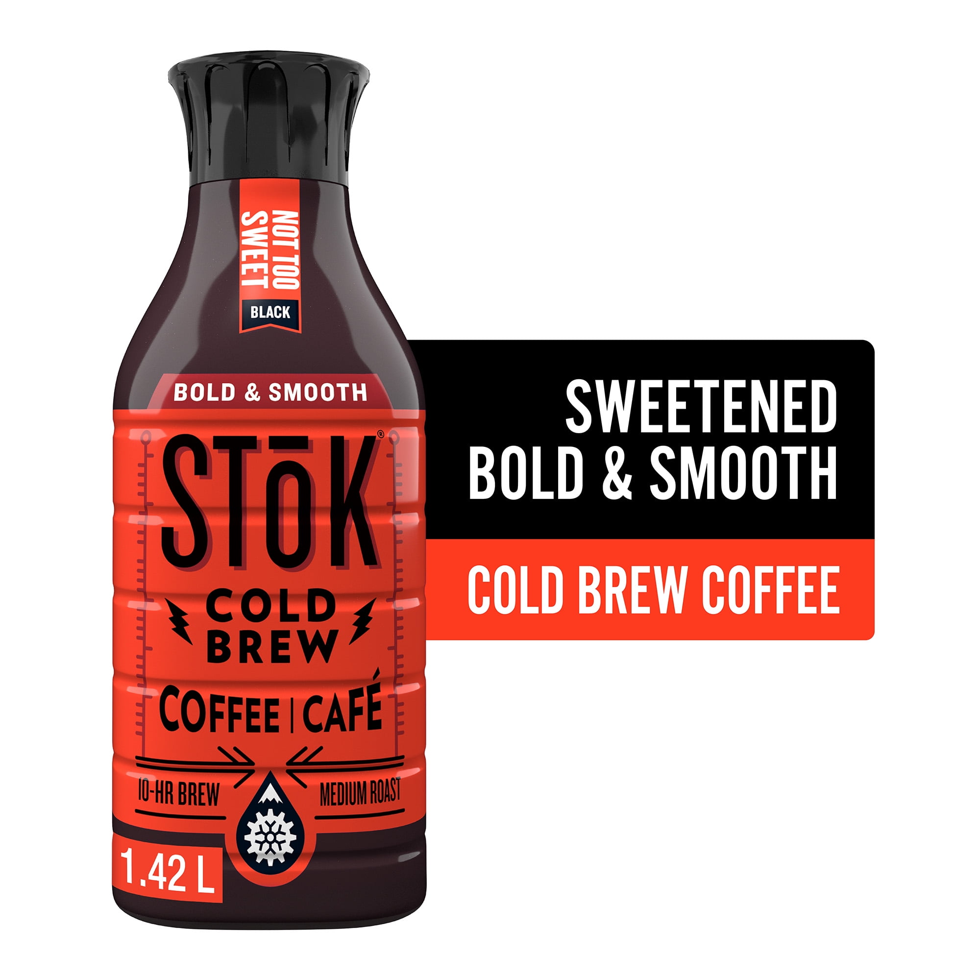 Click here for Stok Cold Brew Coffee  Black  Lightly Sweetened 1.... prices