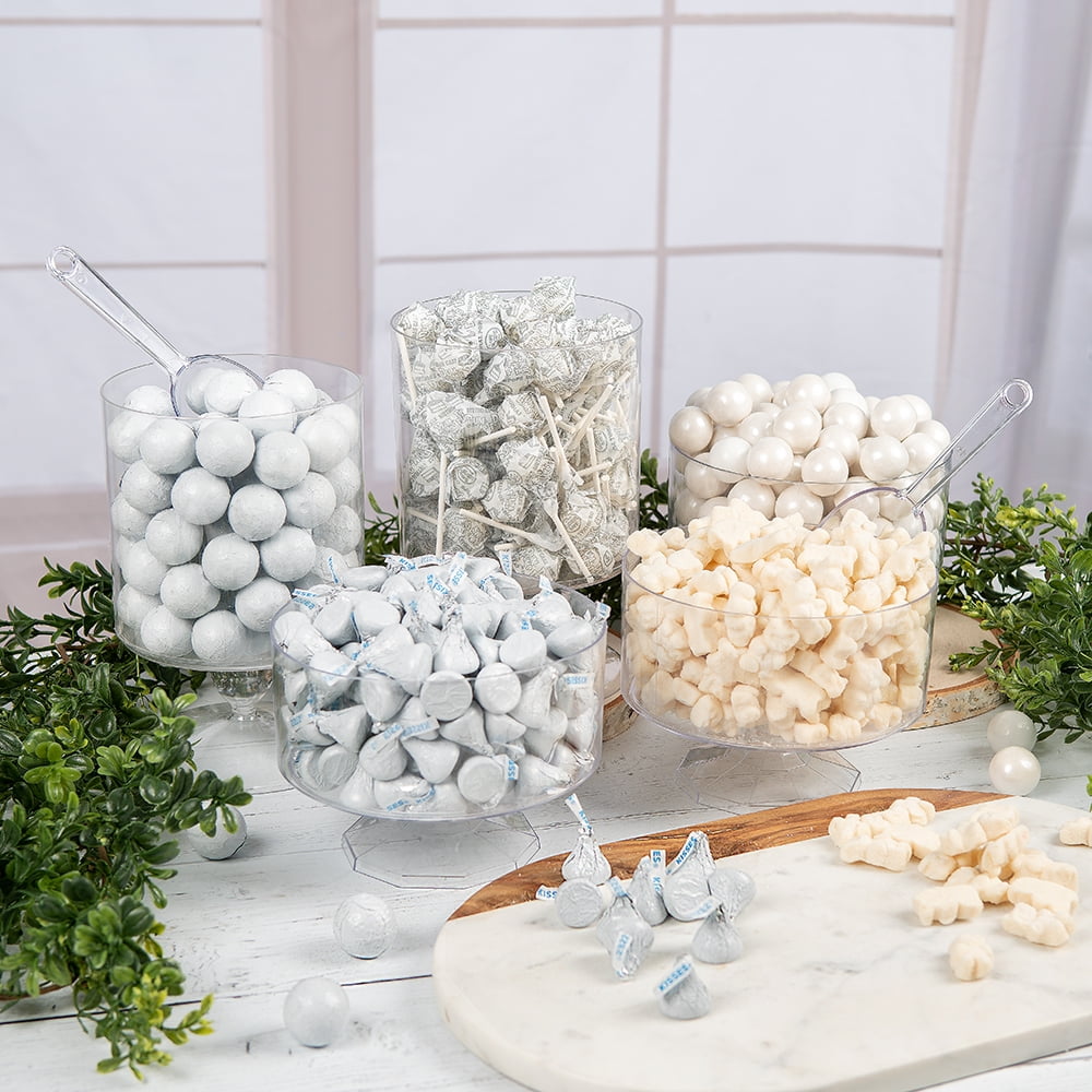 White Candy Buffet Party Supplies by Just Candy (Approximately 10 lbs ...