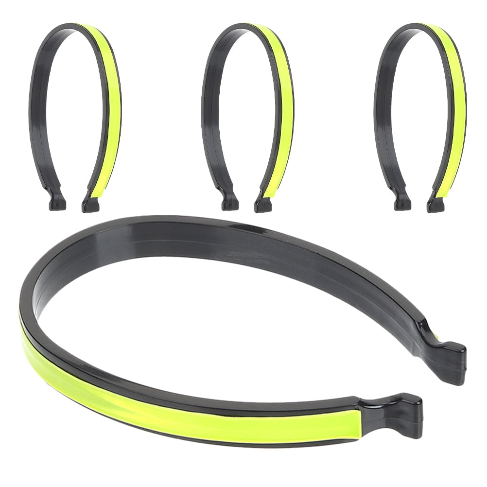 Click here for Alvinma 4pcs Reflective Bike Pant Clips Cycling Tr... prices