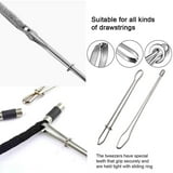 Elastic Cord Rope Threader Clips Tweezer Elastics Sewing DIY Tools O8H1 ...