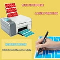 300-Pc 10-Color Self-Adhesive Cable Labels: Waterproof stickers for ...