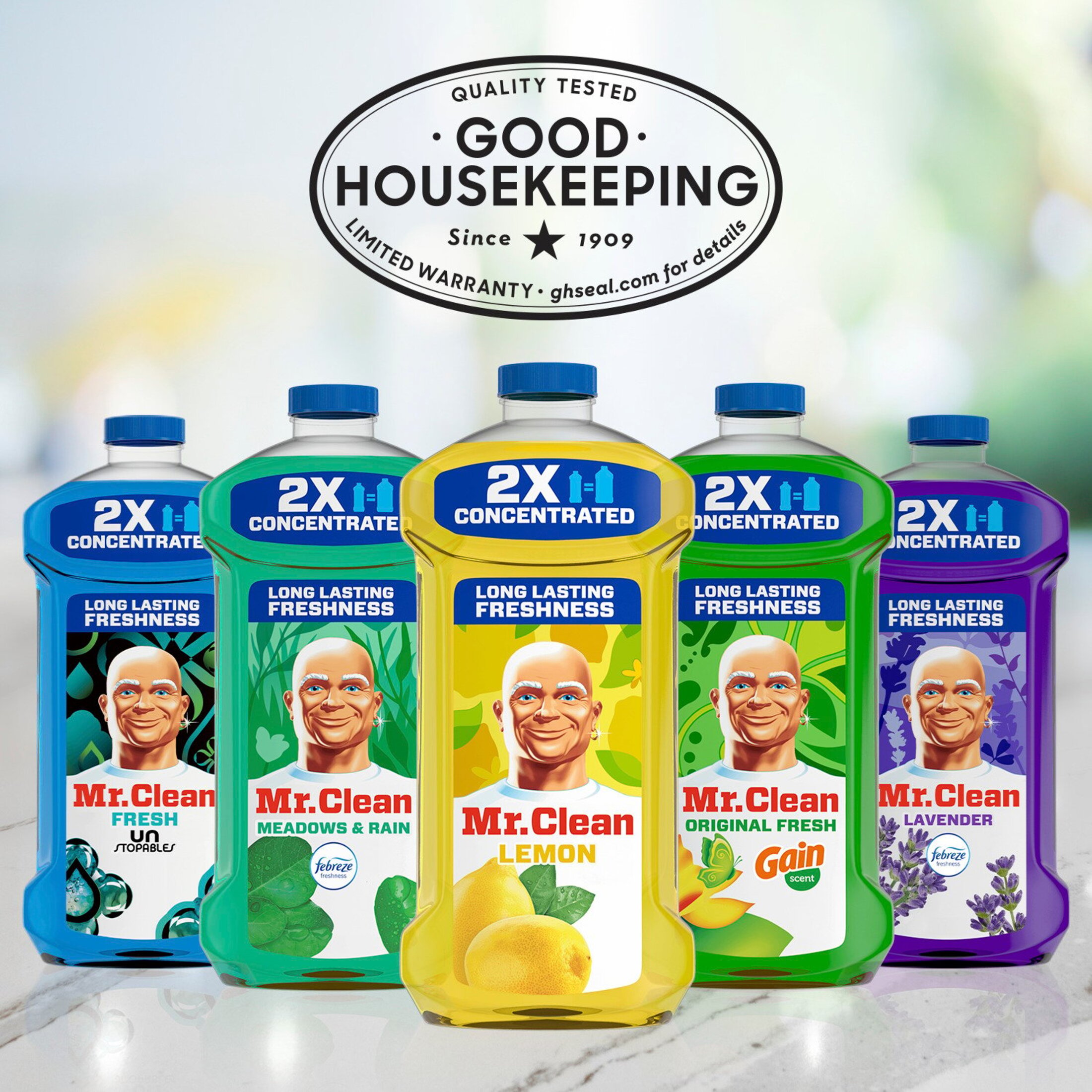 Mr. Clean 2X Concentrated Multi Surface, All Purpose Cleaner with ...