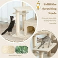 Demi Bonn 33" Cat Tree for Small Indoor Cats, Plush Cat Tower with ...