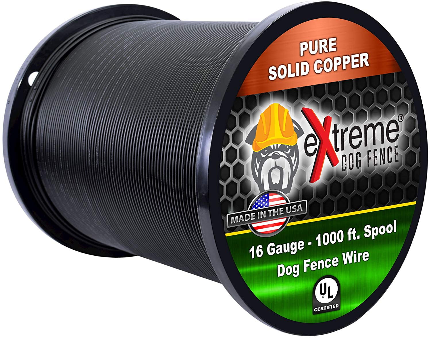 16 Gauge - Solid Copper Core Wire - Heavy Duty with a Thick 30 Mil ...
