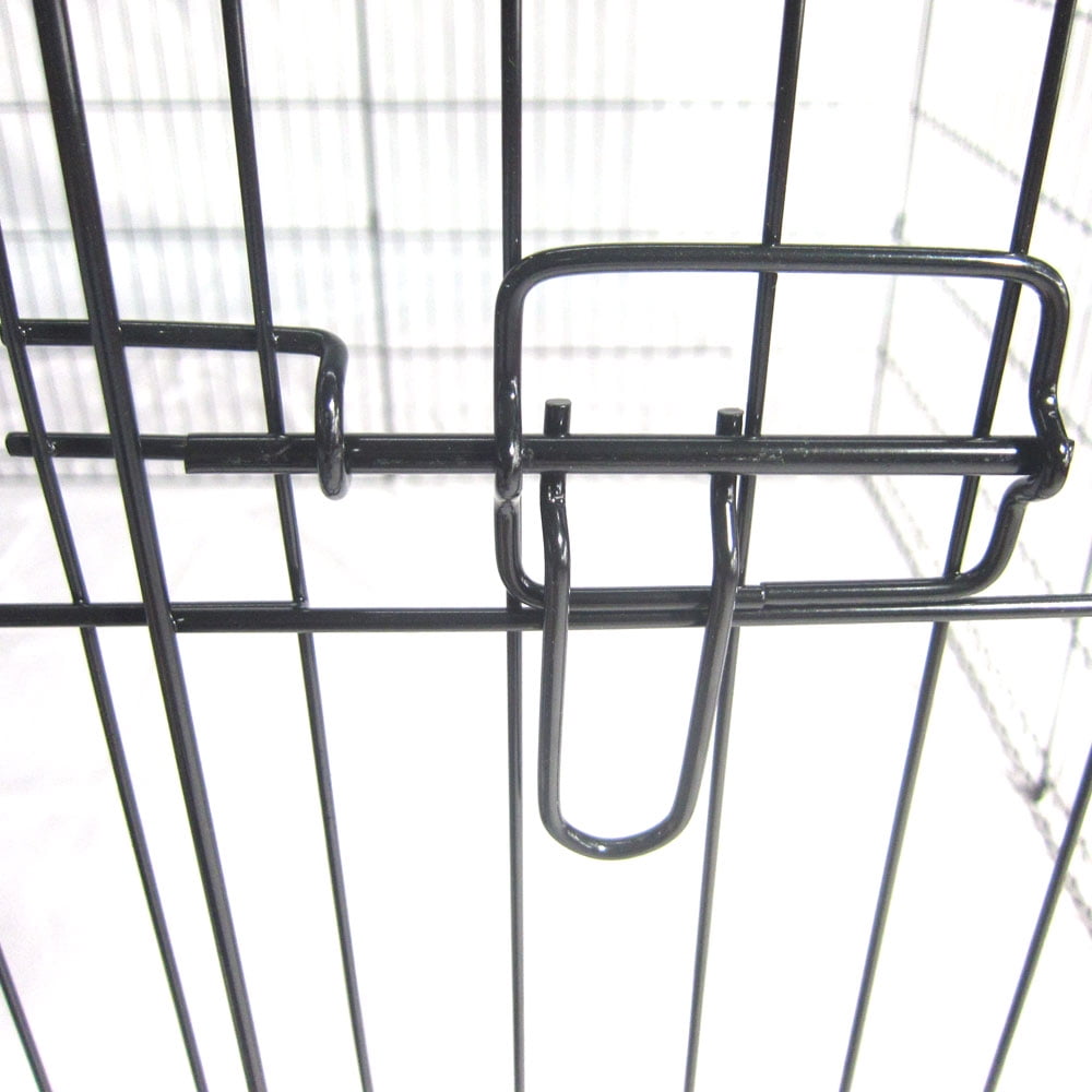 30" Tall Wire Fence Pet Dog Cat Folding Exercise Yard 8 Panel Metal ...