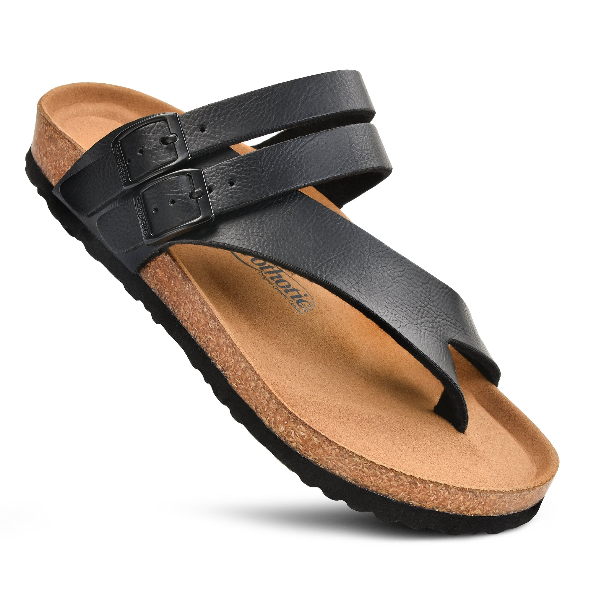Aerothotic Kaizen Split Toe Cork Footbed Comfortable Slides for Women ...
