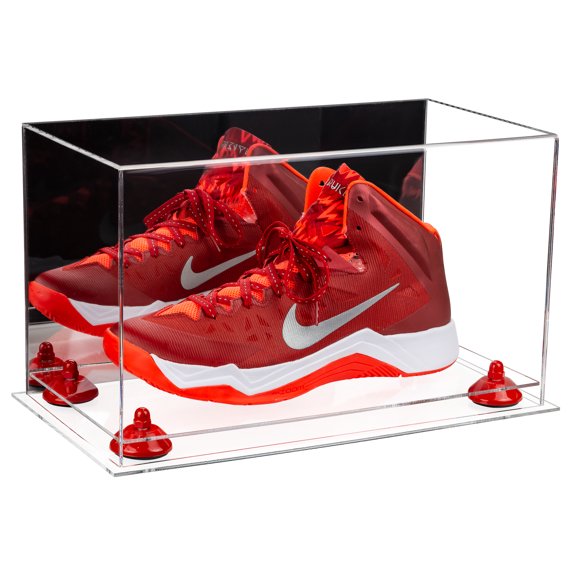 Deluxe Acrylic Large Shoe Display Case for Basketball Shoe Soccer Cleat ...