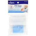 Carex Apex Pill Bags, 50-Count Medicine Organizer, Portable and Travel ...