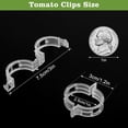 120Pcs Plant Clips for Climbing Plants-Tomato, Cucumber, Grape ...