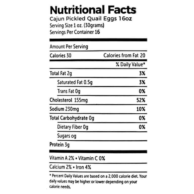 Pickled Eggs Label