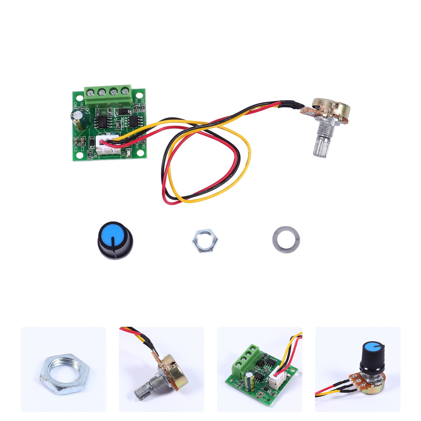 KAJNBN DC Motor Speed Controller for Low Voltage 1.8V to 12V with PWM ...
