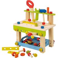 Step2 Handyman Plastic Toddler Workbench and Plastic Kid Tool Bench 30 ...