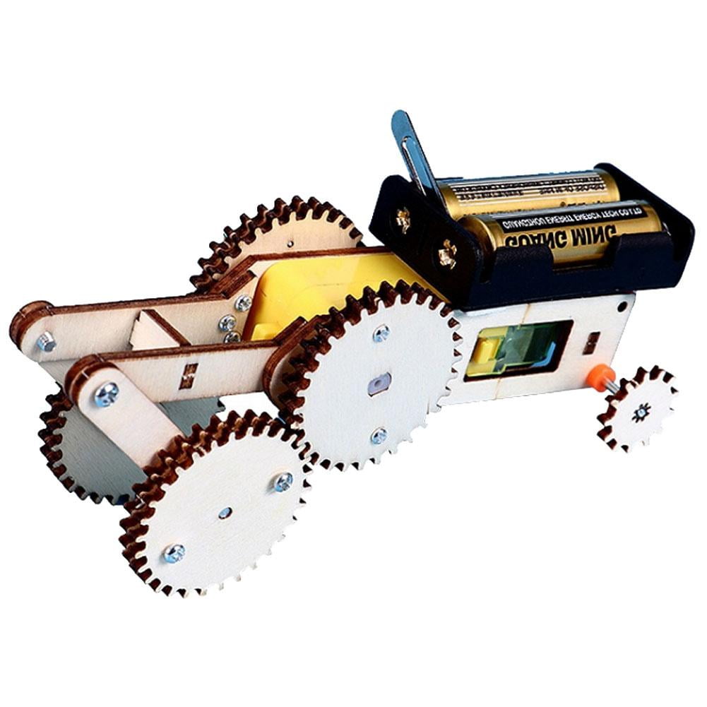 Buy Tebru DC Motors Kit, DC Motors Electronic Assembly Kit Electric ...