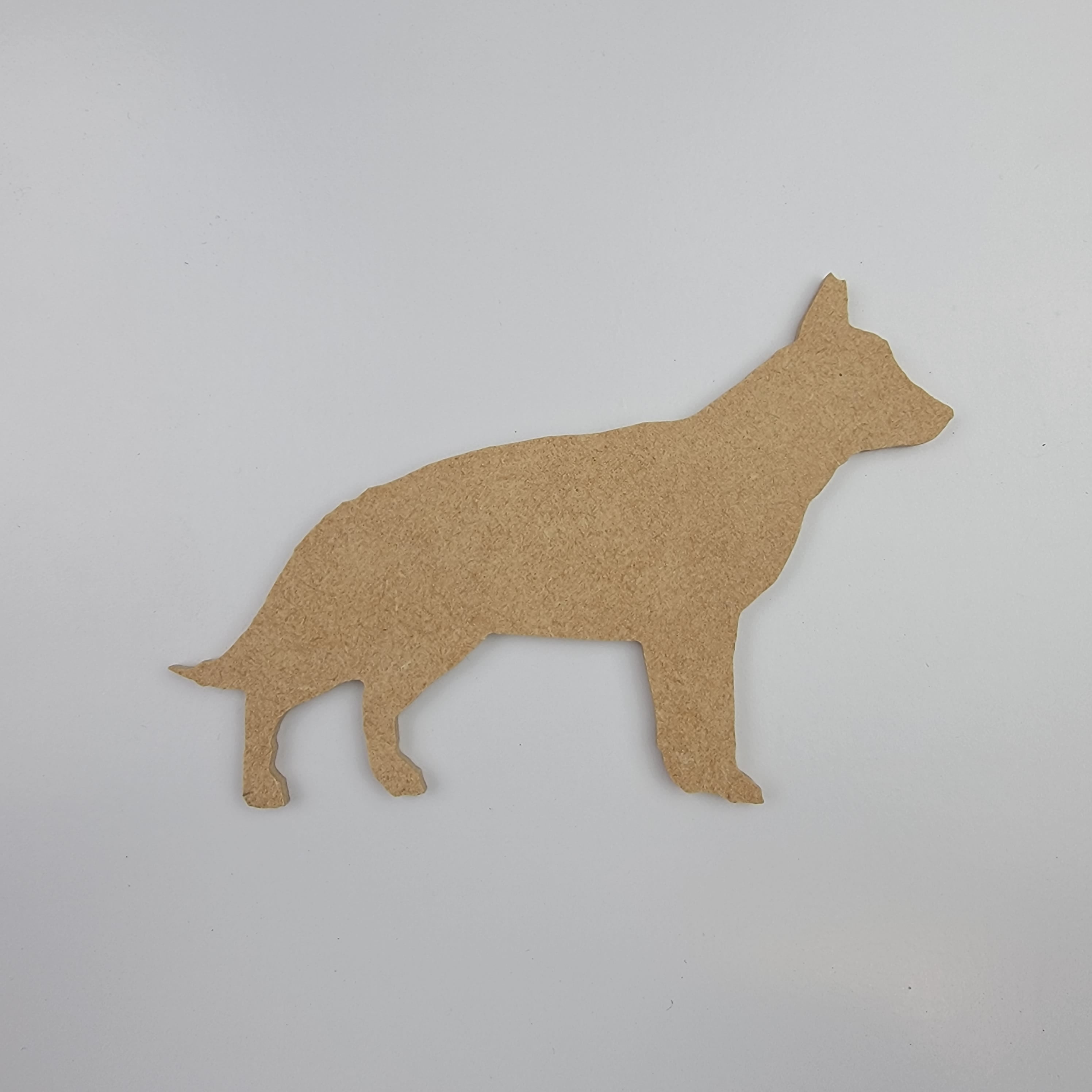 3" Coyote, Unfinished Wood Art Shape by Wooden Craft Cutouts - Walmart.com