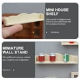 Doll House Mini Furniture Miniature Model Hanging Rack Storage Shelf ...