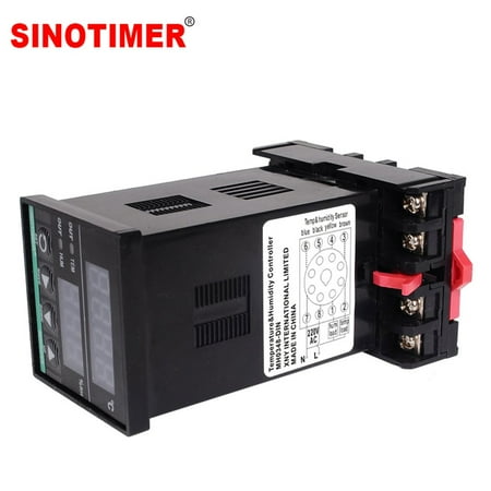 DIN RAIL Mounted Intelligent Digital Temperature Humidity Controller ...