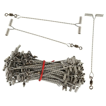 100 Pieces Fishing Balance Rigs Arm Connector, Fishing Line Wire Leader ...