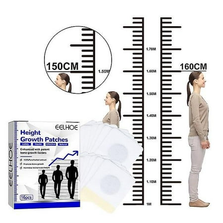 Height Growth Patch Adult Child Bone Development Foot Sticker Grow ...