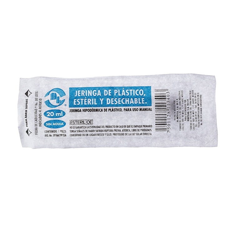 JGA DL 20ML S AGUJA JGA PIEZA | Walmart en línea