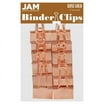 JAM Paper Colorful Medium Binder Clips, Red, 1 1/4 in,15/Pack - Walmart.com