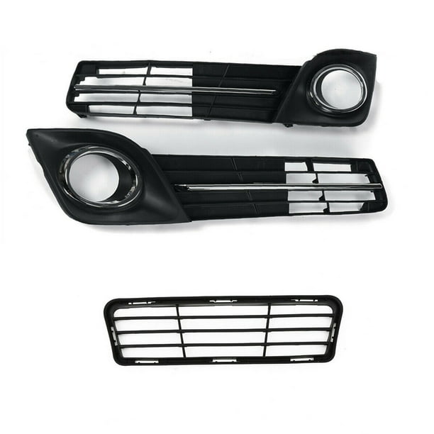 LABLT Front Bumper Lower Grille Fog Lamp Cover Bezel Set for 2012-2014 ...