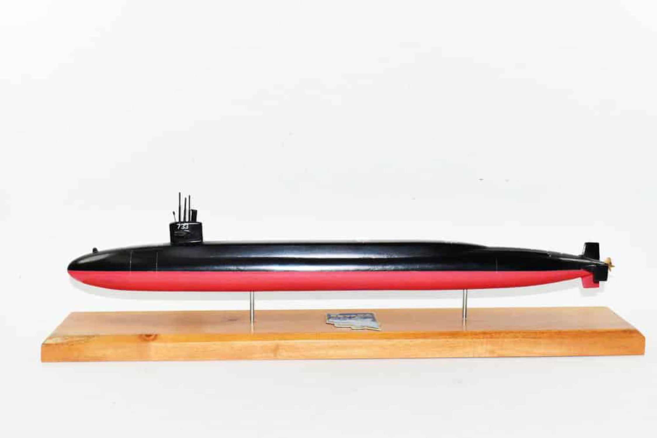 USS Nevada SSBN-733 Submarine Model,Navy,Scale Model,Mahogany,20 inch ...