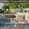 Abstract Red Green Line Outdoor Pillow for Chaise Lounge Chair,Head ...