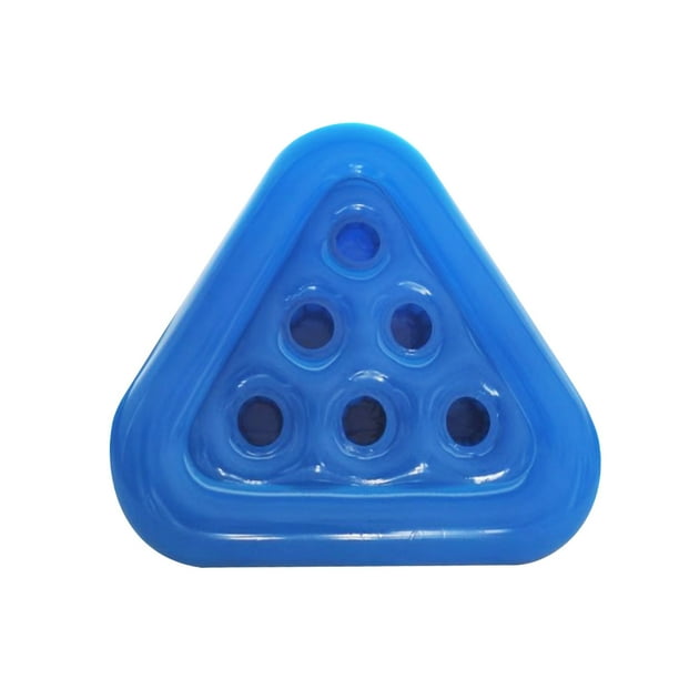 Triangle Inflatable Coaster Floating Beer Glass Holder Swimming Pool ...